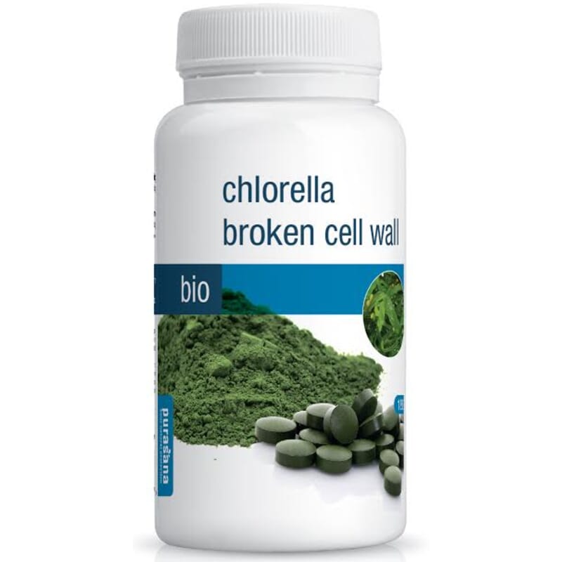 Chlorella Alge Algomed® Chlorella Vulgaris Microalgen 100 G/ca.